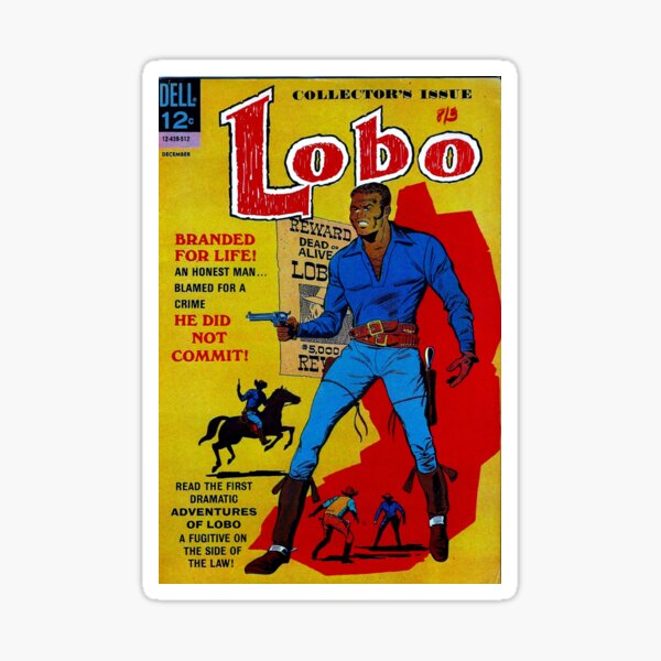 "Lobo" Sticker by Dawson86 | Redbubble