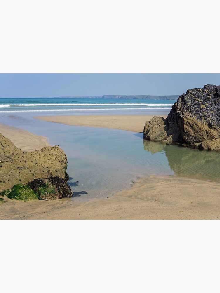 "Towan beach at Newquay" Poster by twymanphoto | Redbubble