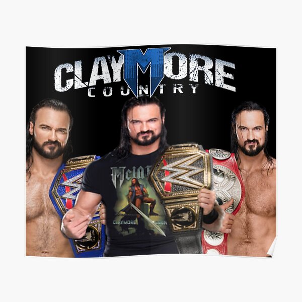 Drew Mcintyre Posters | Redbubble
