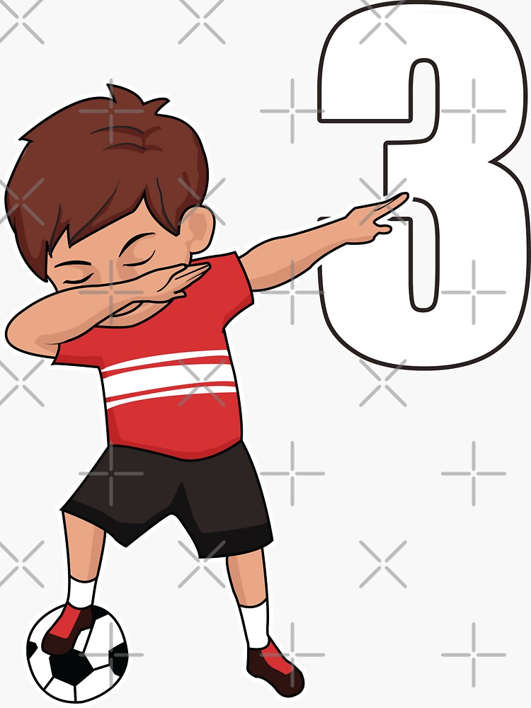 "Awesome Soccer Player Number 3 Soccer Athlete Athletic Sports Team ...