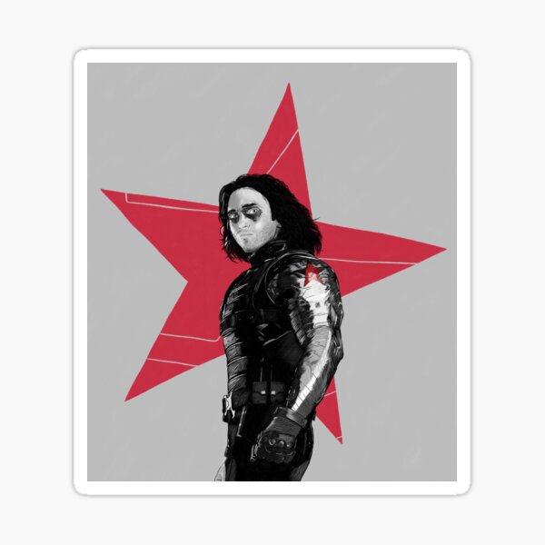 "Winter S. Derek " Sticker by finduilas | Redbubble