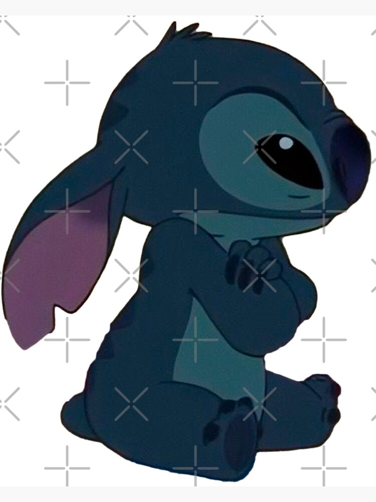 "Stitch angry" Poster for Sale by Samsar | Redbubble