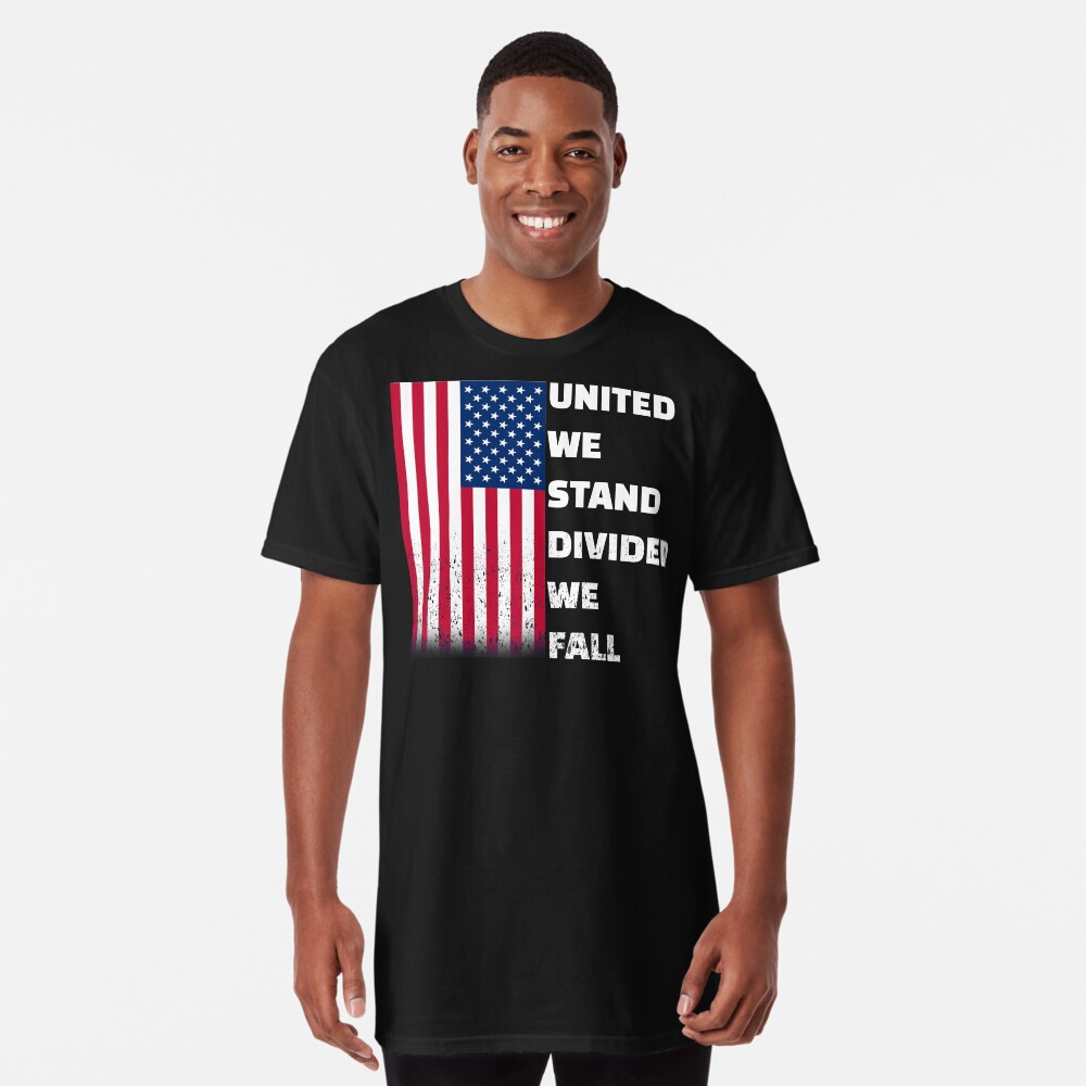 "United We Stand Divided We Fall" Sticker for Sale by weirdrelatives ...