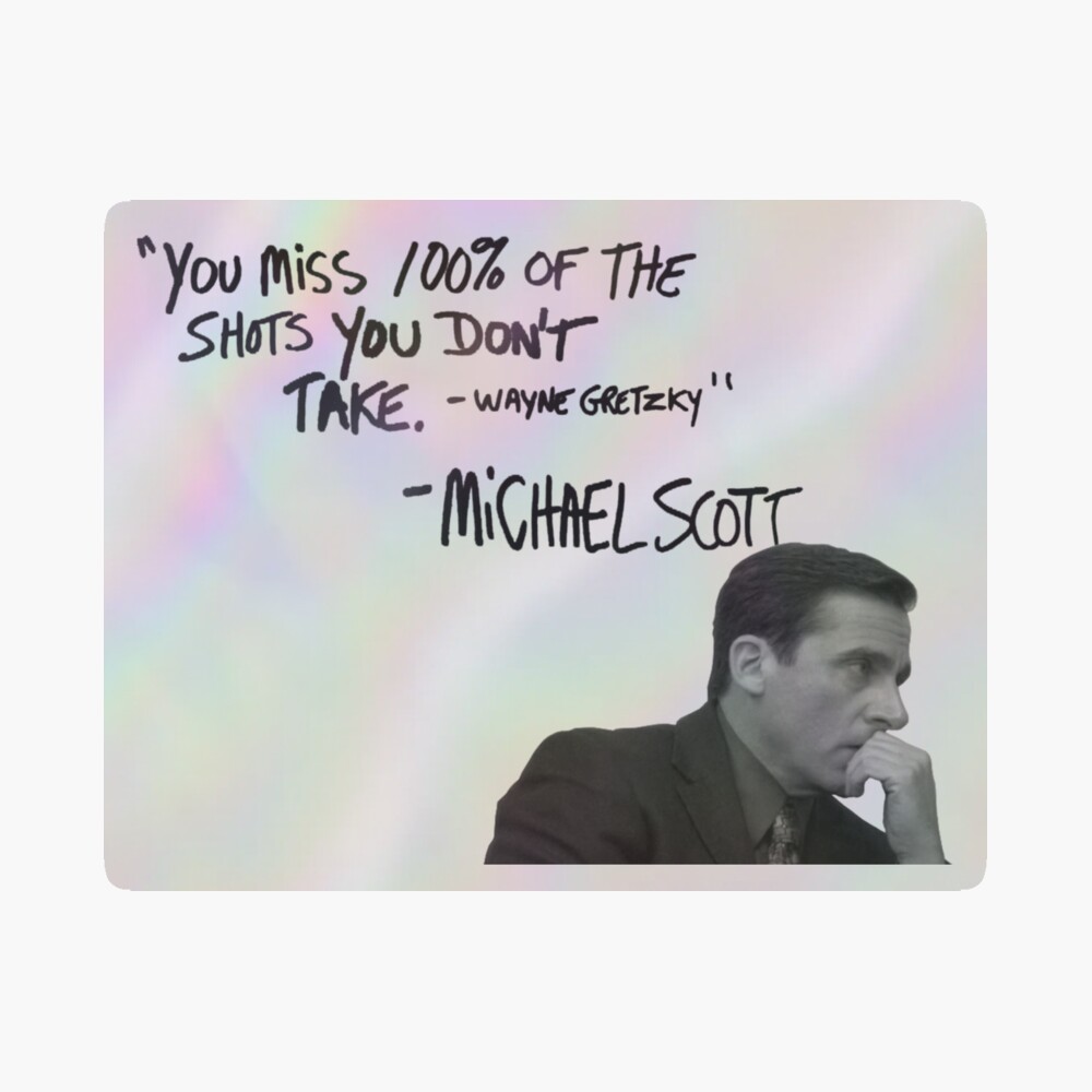 Michael Scott Motivational Poster