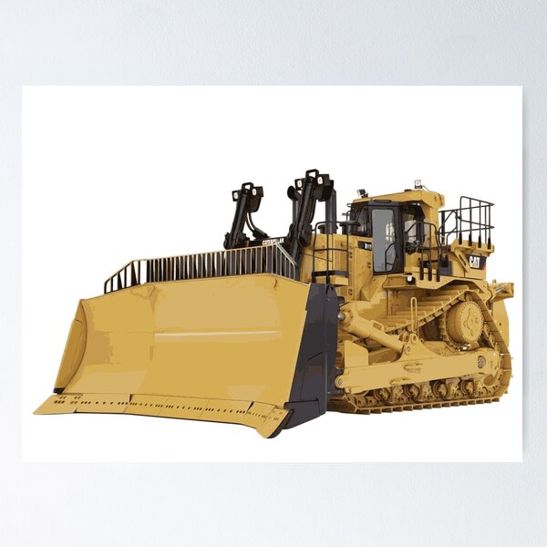 "Caterpillar D11T dozer" Poster for Sale by BigMachinery | Redbubble