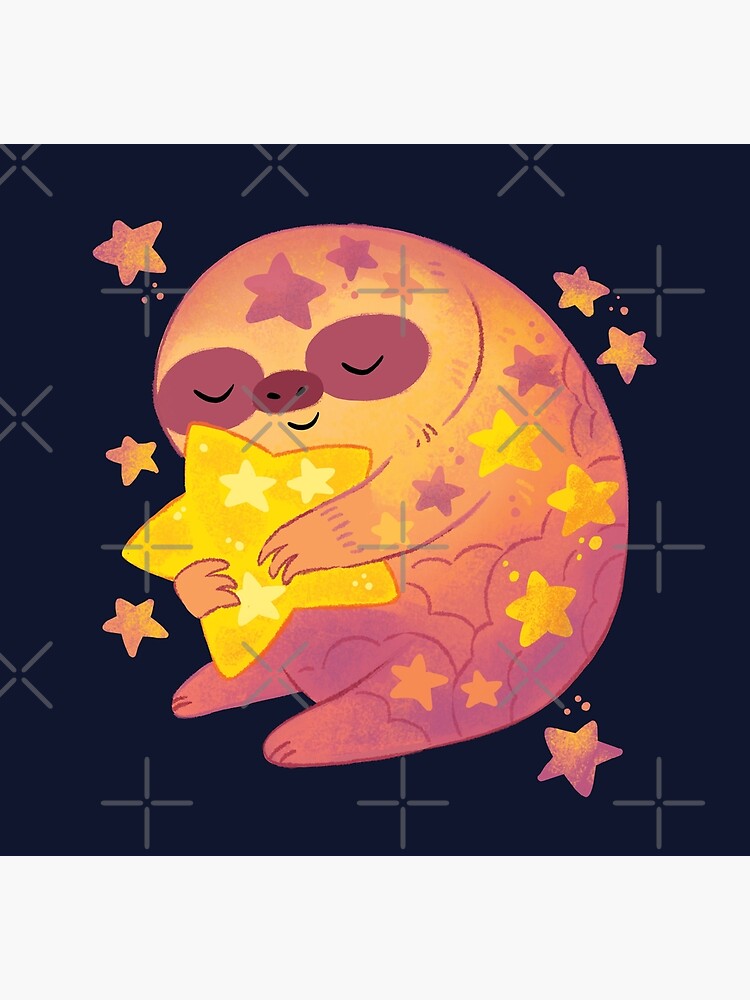 "Galaxy Sloth Holding A Star" Photographic Print for Sale by ...