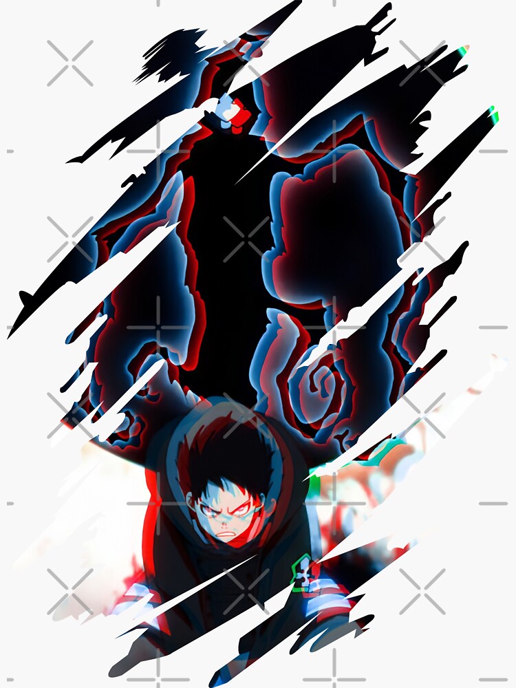 Pegatina «Shinra Cool Design, Adolla Burst, Fire Force Season 2» de ...
