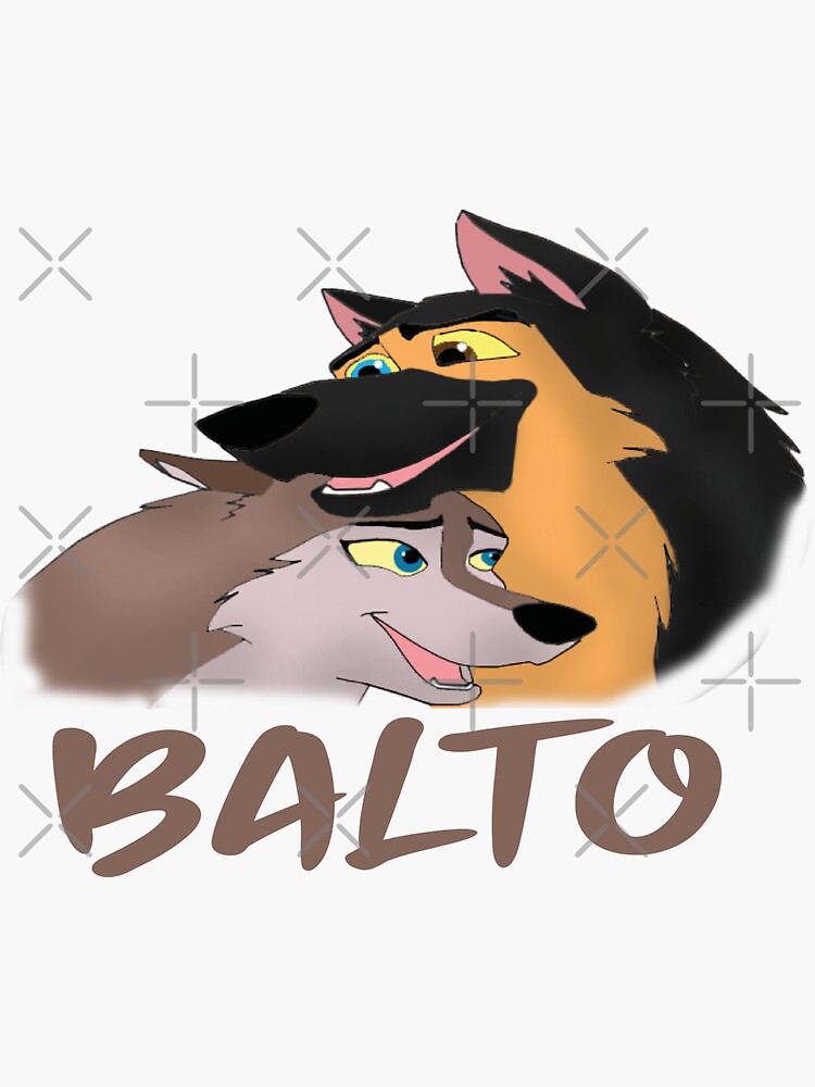 Pegatina « Pit bull Balto, Perro Aleu Puppy Balto Dingo» de mohamedht ...