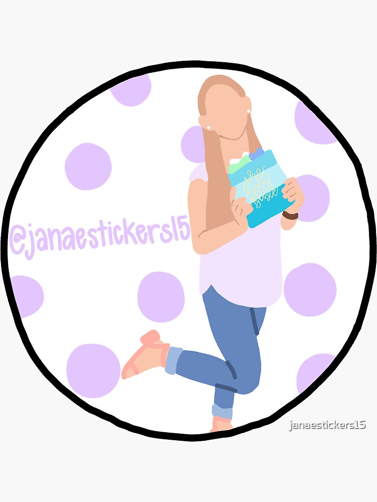 "Logo" Sticker by janaestickers15 | Redbubble