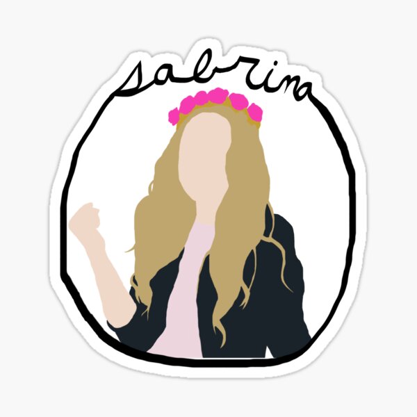 "Sabrina Carpenter " Sticker by savhynes | Redbubble