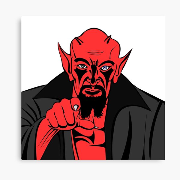 "Devil" Canvas Print for Sale by SiddharthaMoon | Redbubble