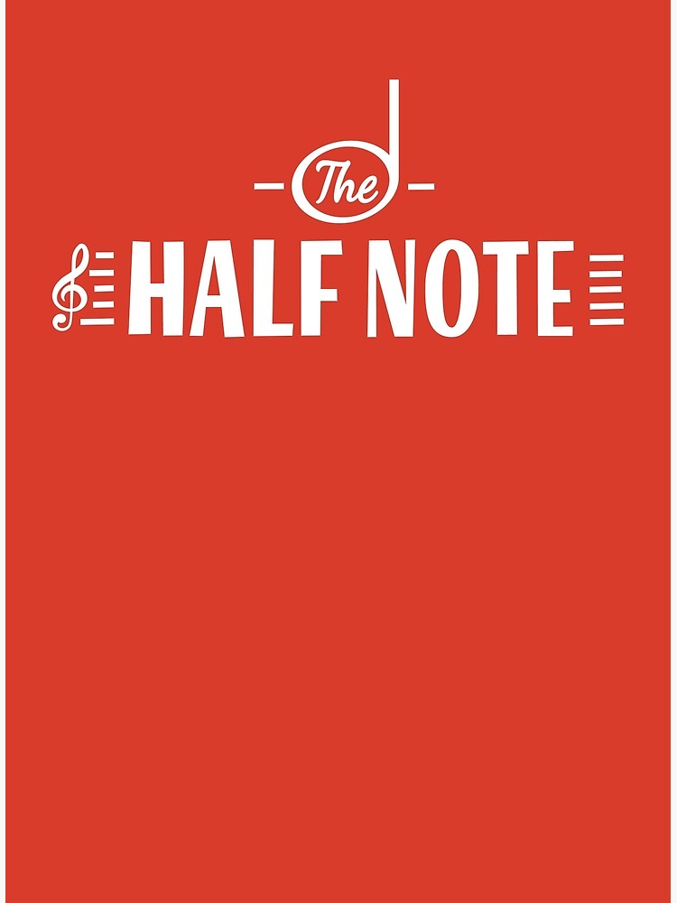 "The Half Note Jazz Club" Poster by MickeyBanks | Redbubble