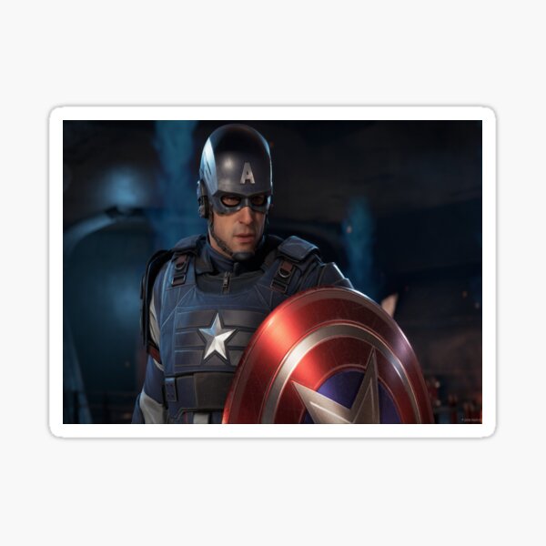 "CAPTAIN" Sticker by ELEGANZZIA | Redbubble