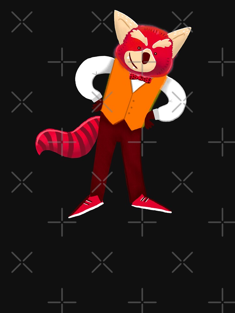 "Red Panda guy" T-shirt for Sale by jasmineberry | Redbubble | jasmine ...