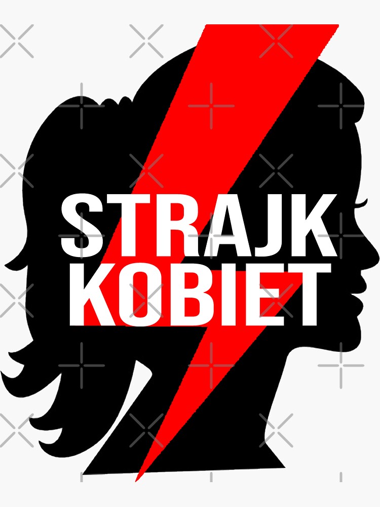 "Strajk Kobiet Poland Woman Protest" Sticker for Sale by frigamribe88 ...