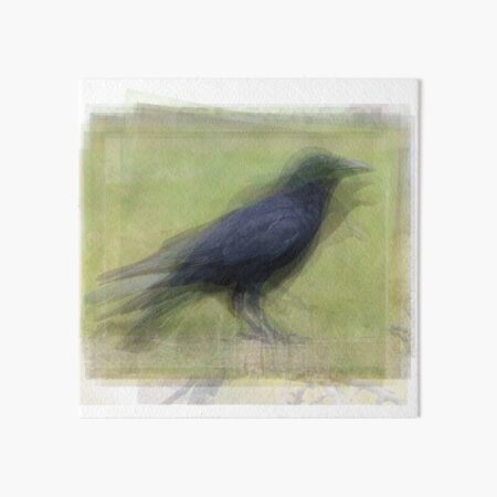 "Crow Overlay Art" Art Board Print for Sale by overlay-art | Redbubble