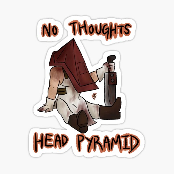 Pyramid Head Stickers | Redbubble