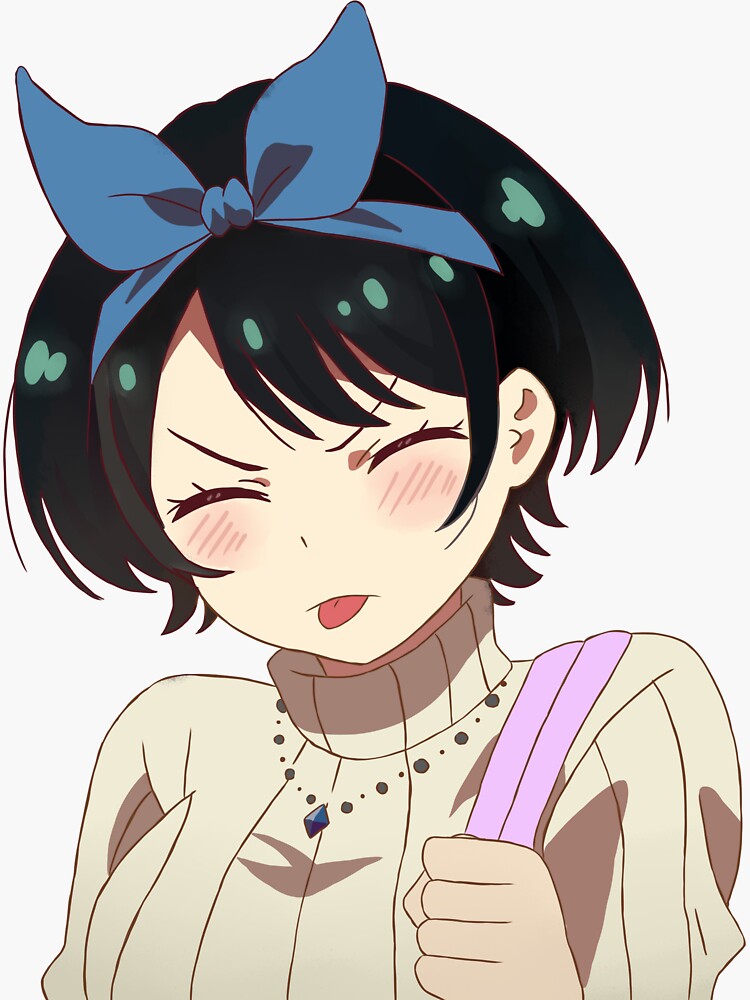 "Ruka cute - Rent a Girlfriend" Sticker for Sale by withlove1000 ...
