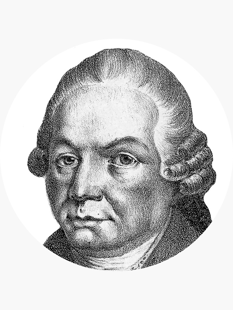 "CPE Bach Black and White Portrait" Sticker for Sale by zavadadesigns ...