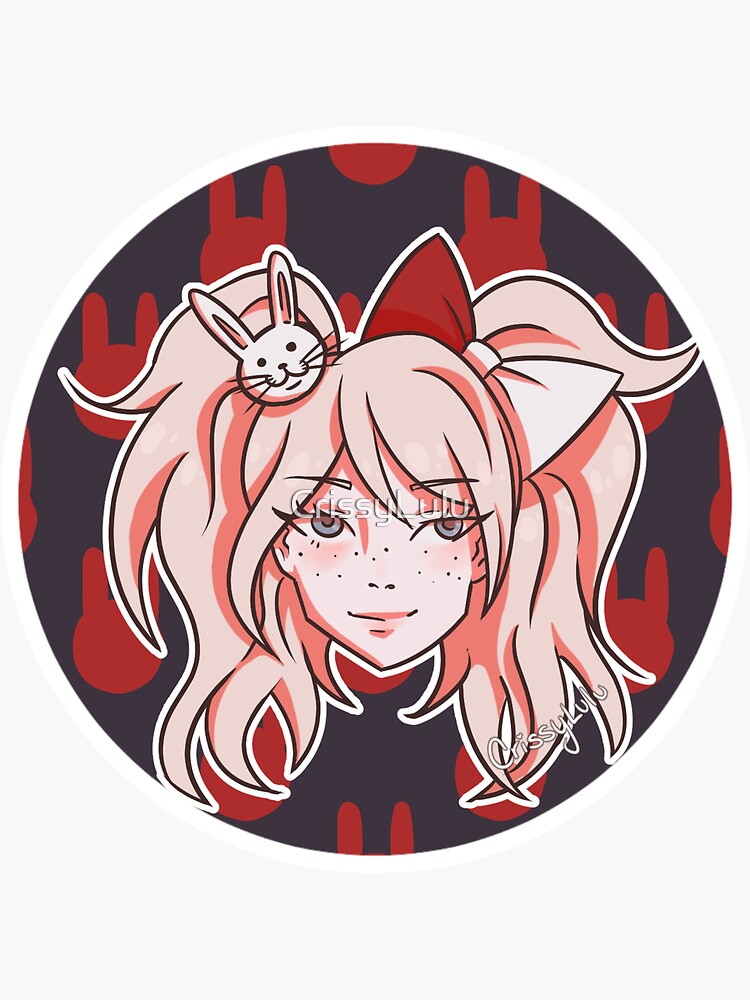 "Junko Enoshima" Sticker by CrissyLulu | Redbubble
