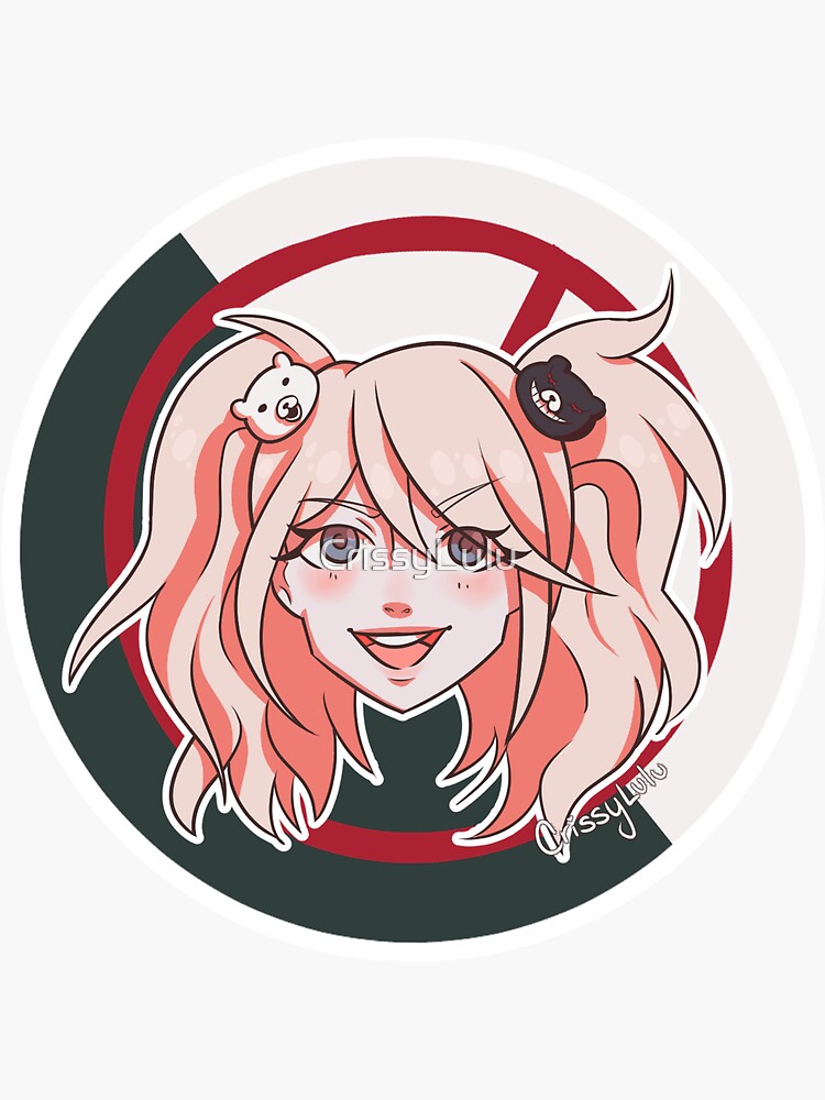 "Junko Enoshima" Sticker by CrissyLulu | Redbubble