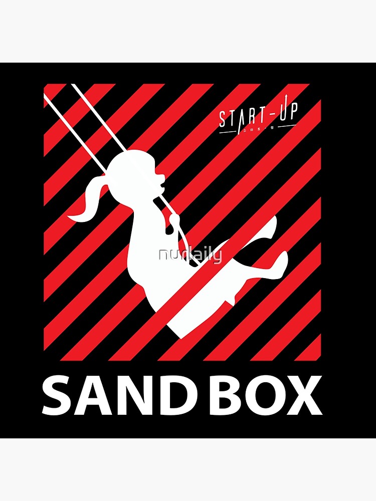 "Start-Up (스타트업) Kdrama - Sandbox" Art Print by nurlaily | Redbubble