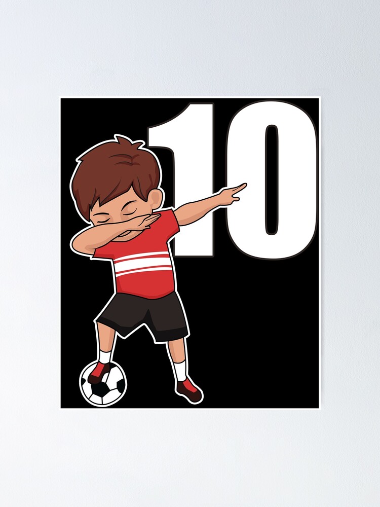 "Awesome Soccer Player Number 10 Soccer Athlete Athletic Sports Team ...