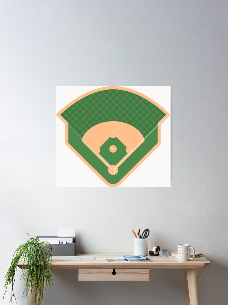 "baseball field" Poster for Sale by blurry-mind | Redbubble