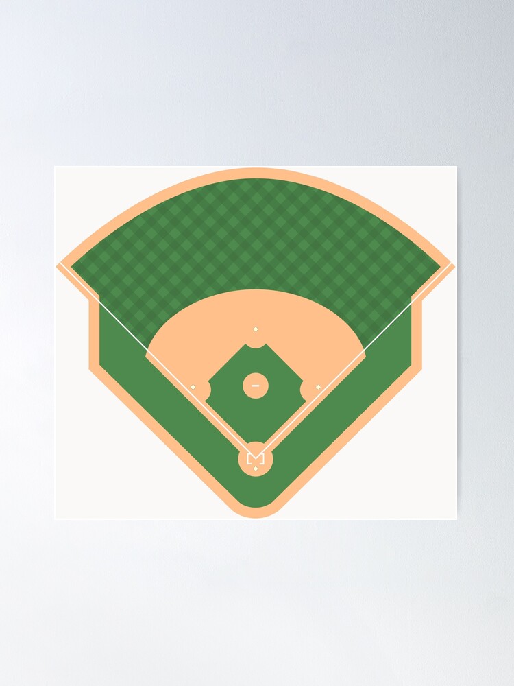"baseball field" Poster for Sale by blurry-mind | Redbubble