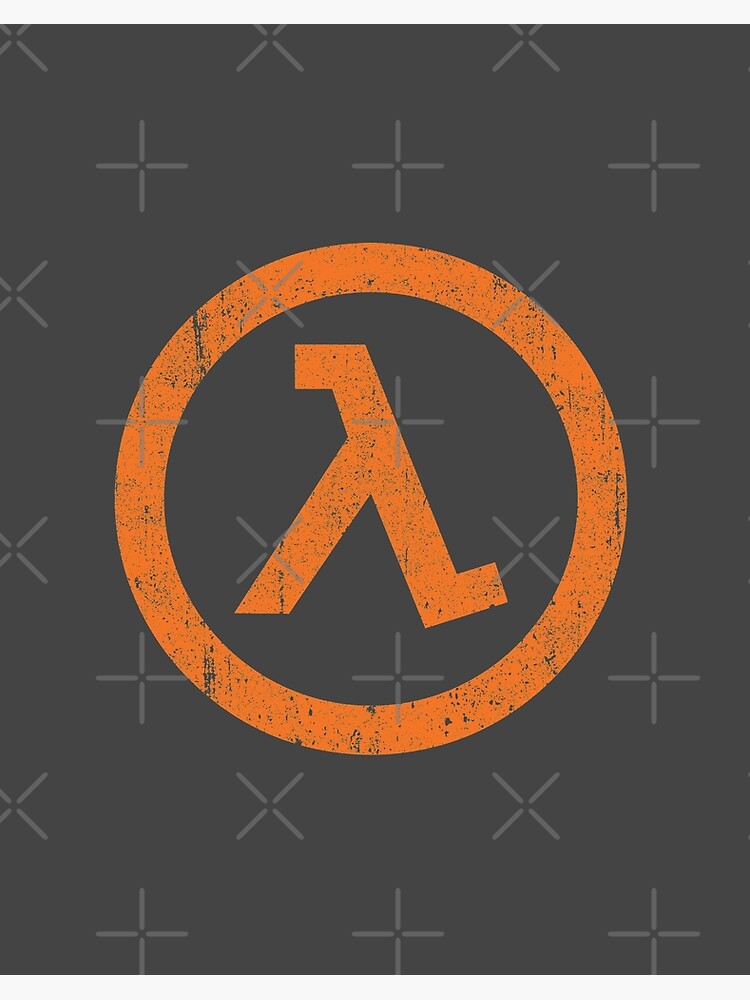 "Half Life Lambda Symbol" Art Board Print for Sale by huckblade | Redbubble