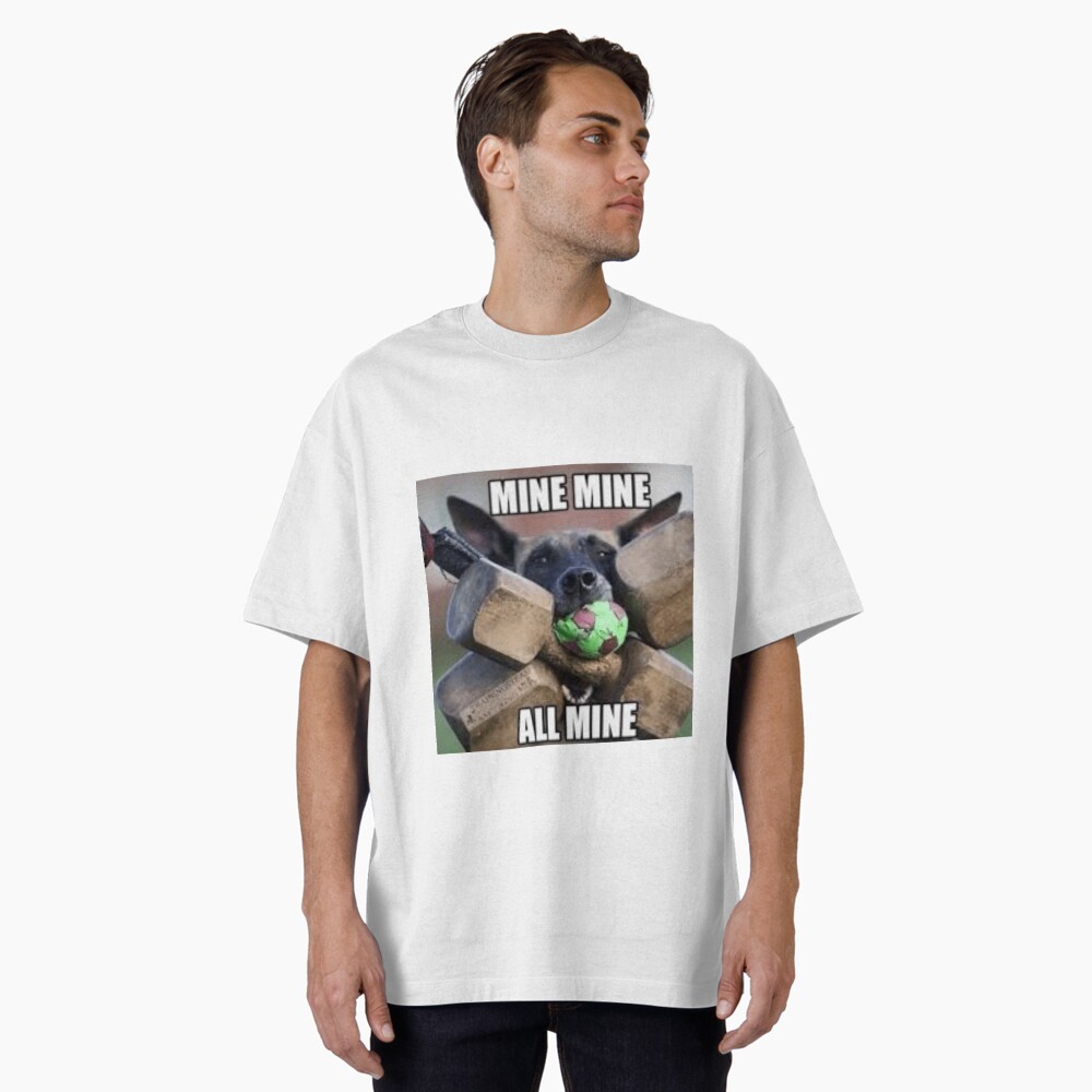 "All MIne !!!" Sticker for Sale by mancavemerch | Redbubble