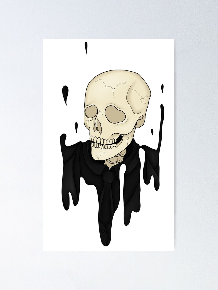 "Unus Pure Skeleton Drip" Poster for Sale by OrionTheChaotic | Redbubble