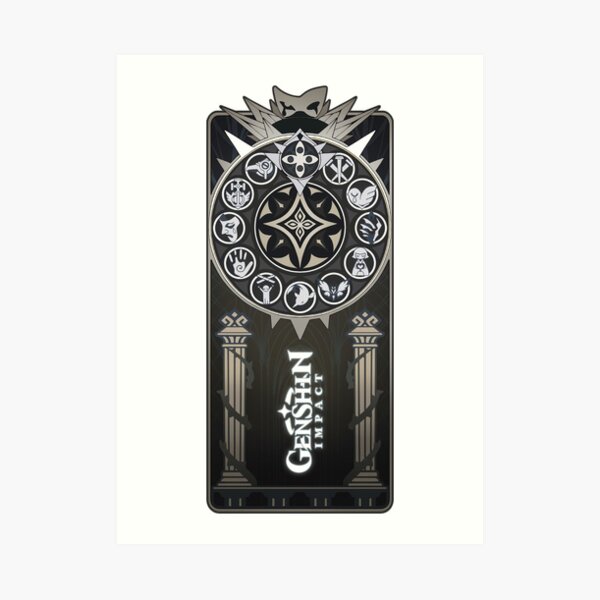 "Genshin Impact | Fatui Harbingers" Art Print for Sale by Mibble ...