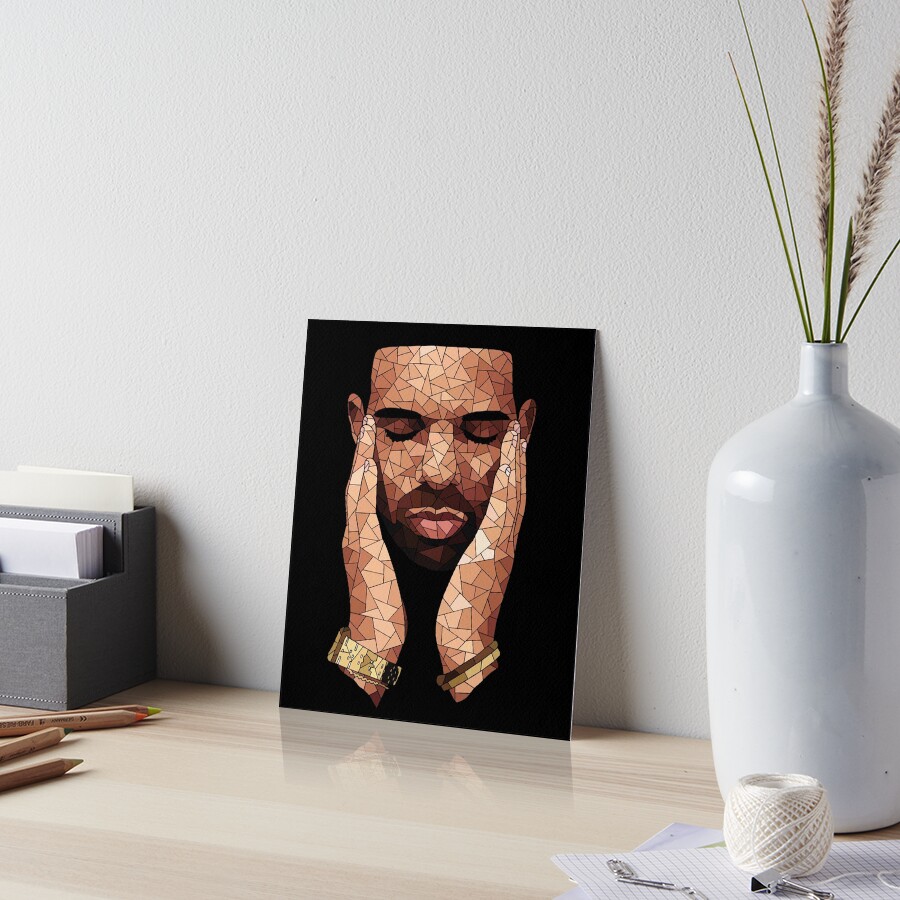 "Drake Rapper" Art Board Print by PeterAyong | Redbubble