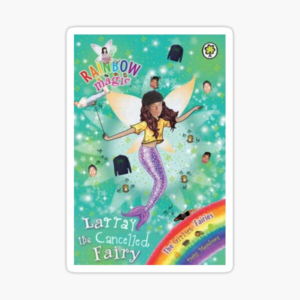 "Larray the cancelled fairy" Sticker for Sale by tragicfairies45 ...