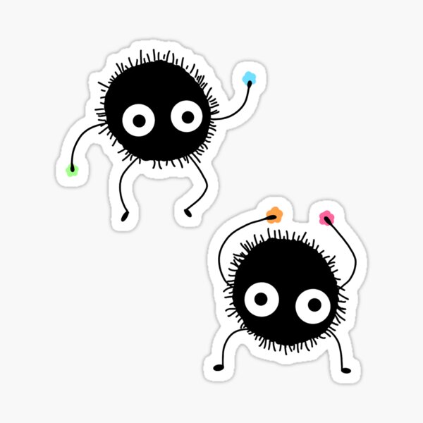 Soot Sprites Stickers | Redbubble