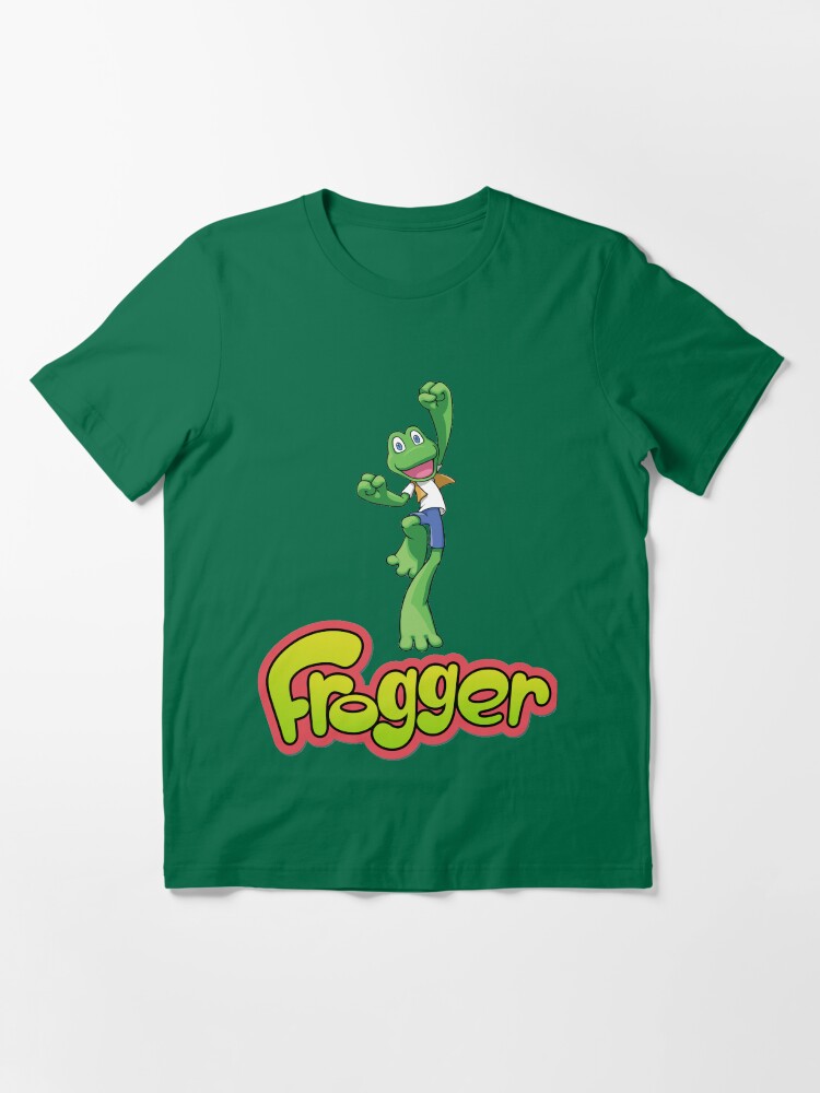 "Frogger logo" T-shirt for Sale by Mrmasterinferno | Redbubble ...