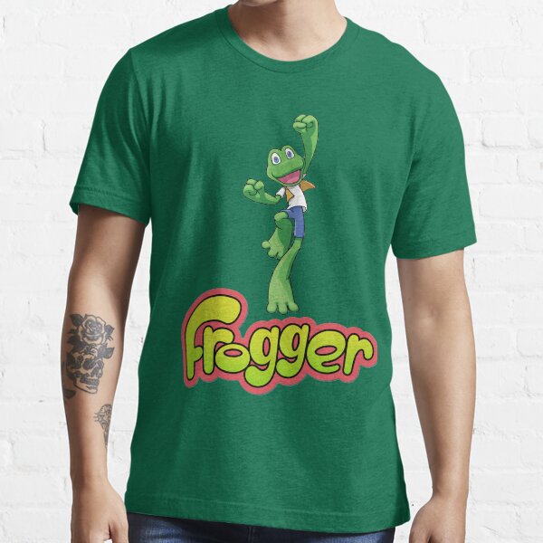 "Frogger logo" T-shirt for Sale by Mrmasterinferno | Redbubble ...