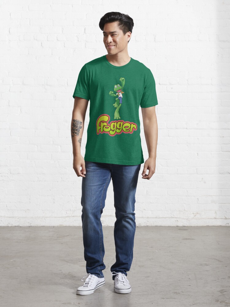 "Frogger logo" T-shirt for Sale by Mrmasterinferno | Redbubble ...