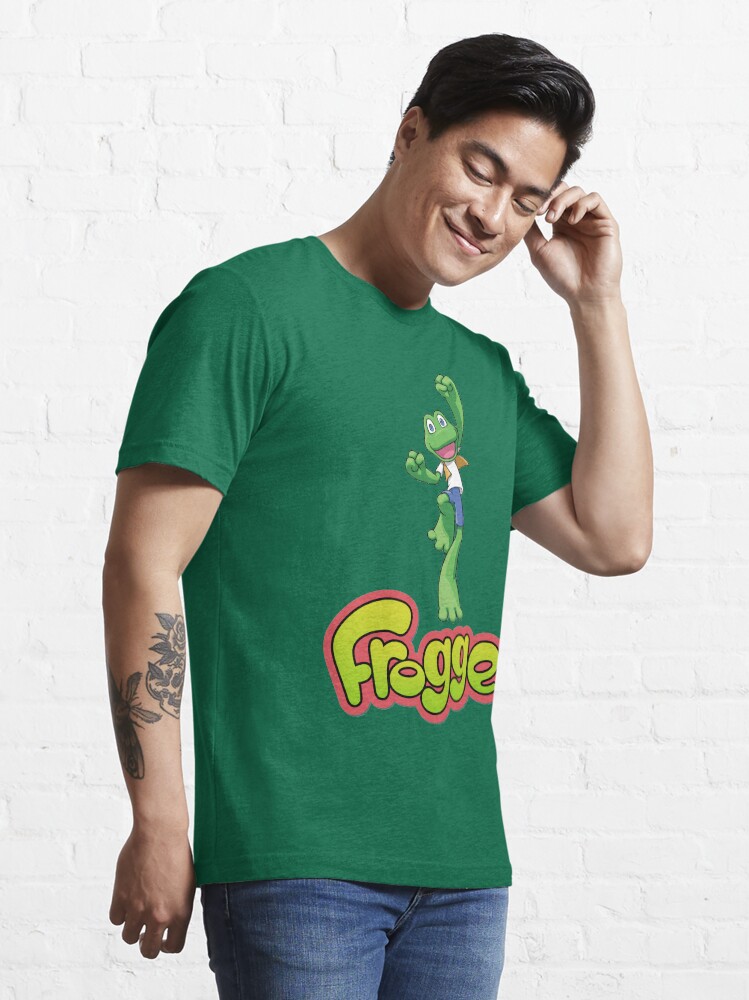 "Frogger logo" T-shirt for Sale by Mrmasterinferno | Redbubble ...