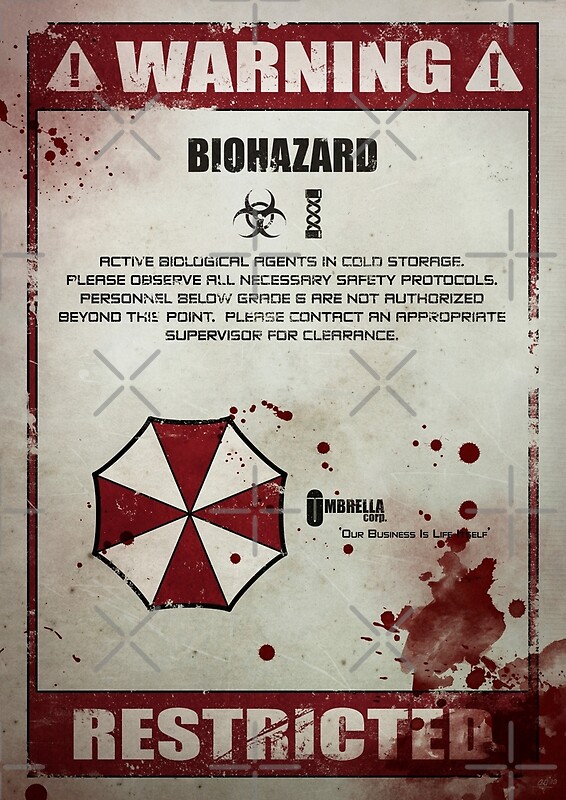 Biohazard: Posters | Redbubble