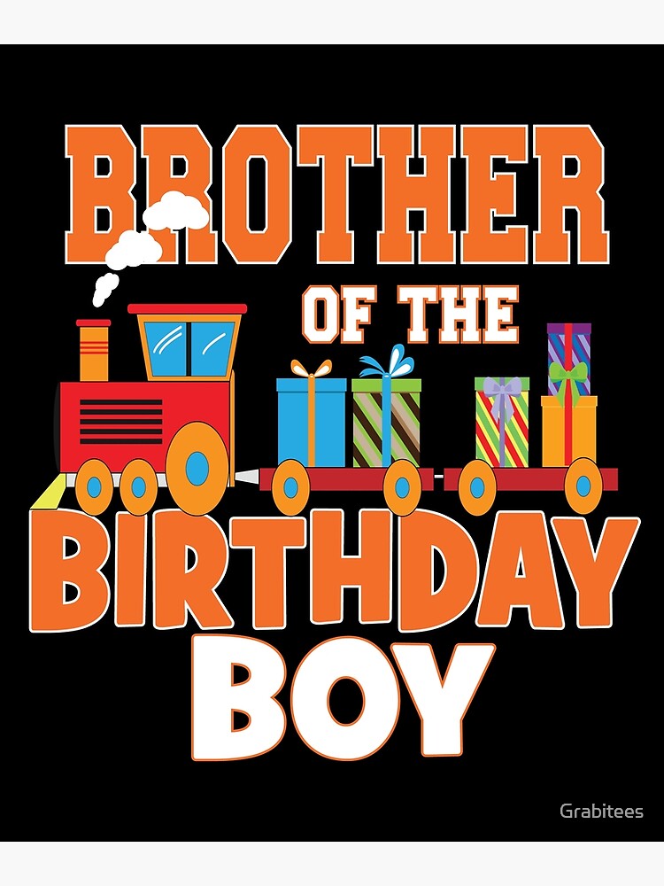 Lámina fotográfica «Diseño de fiesta de cumpleaños de Brother Of The ...