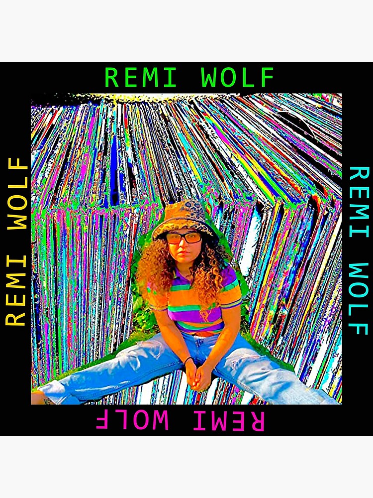 "Remi Wolf logo hd" Poster by crmntwo | Redbubble