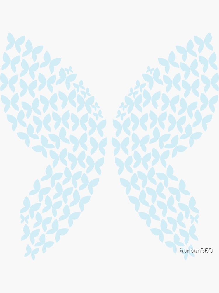 "Butterfly Inception" Sticker for Sale by bunbun369 | Redbubble