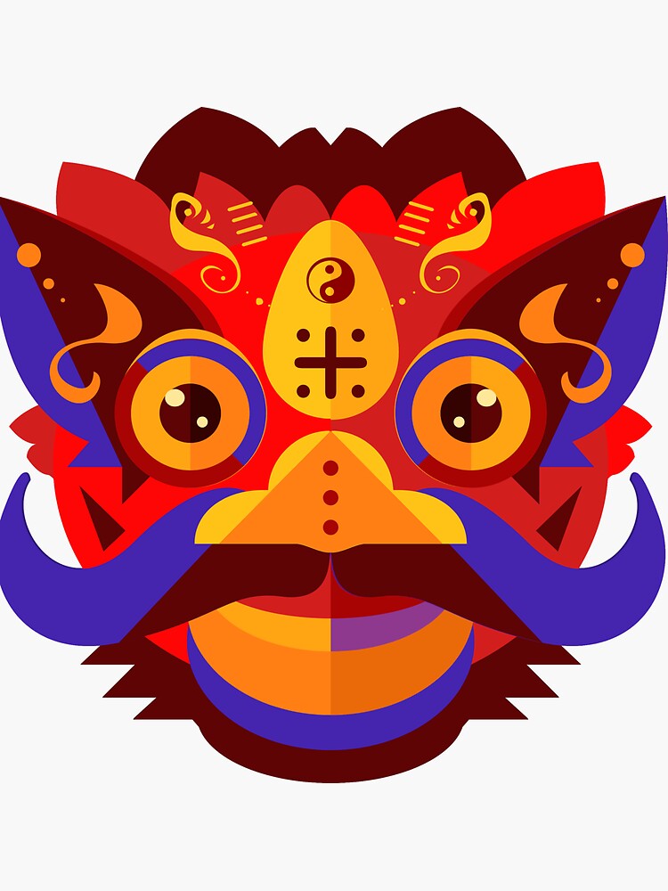 "Ravan" Sticker by SEEMAPANDEY1234 | Redbubble