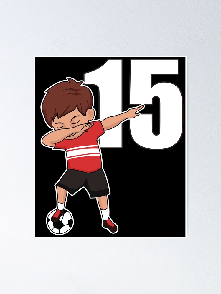 "Awesome Soccer Player Number 15 Soccer Athlete Athletic Sports Team ...