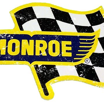 "Monroe Shocks" Sticker for Sale by Retrorockit | Redbubble