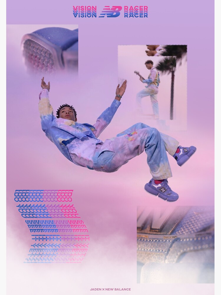 "Poster Jaden x New Balance Erys Syre" Sticker for Sale by SAYIDOWjpg ...