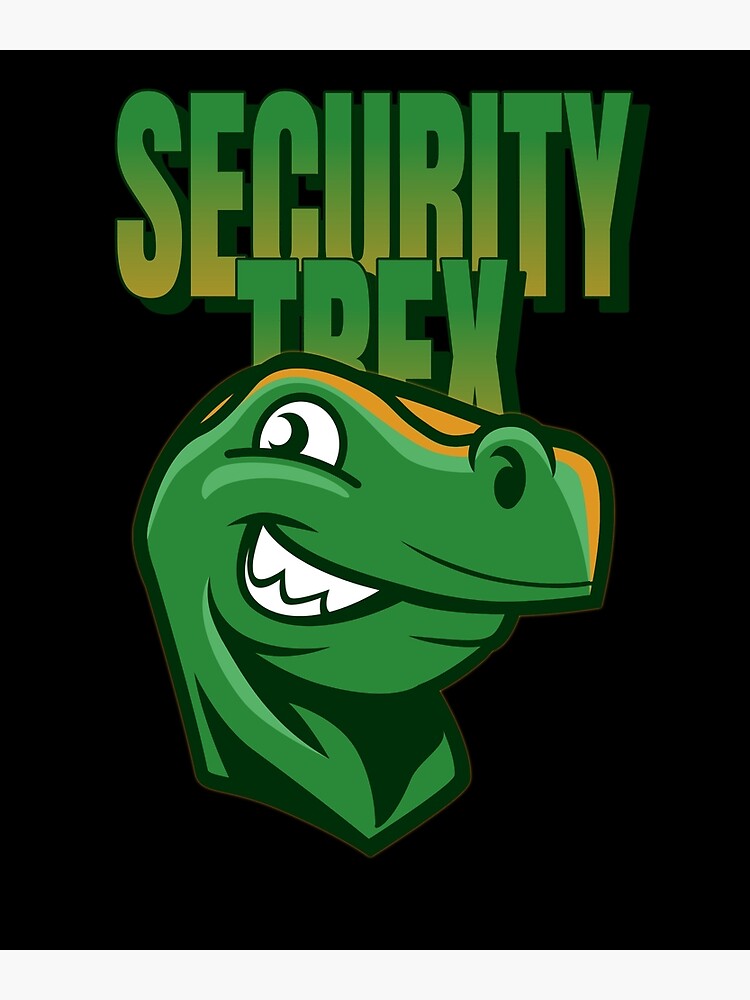 "Security Dinosaur Birthday T-Rex" Poster by jacks-tees | Redbubble