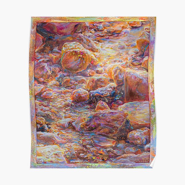 "Rainbow Rocks" Poster for Sale by mbgoodfriend | Redbubble